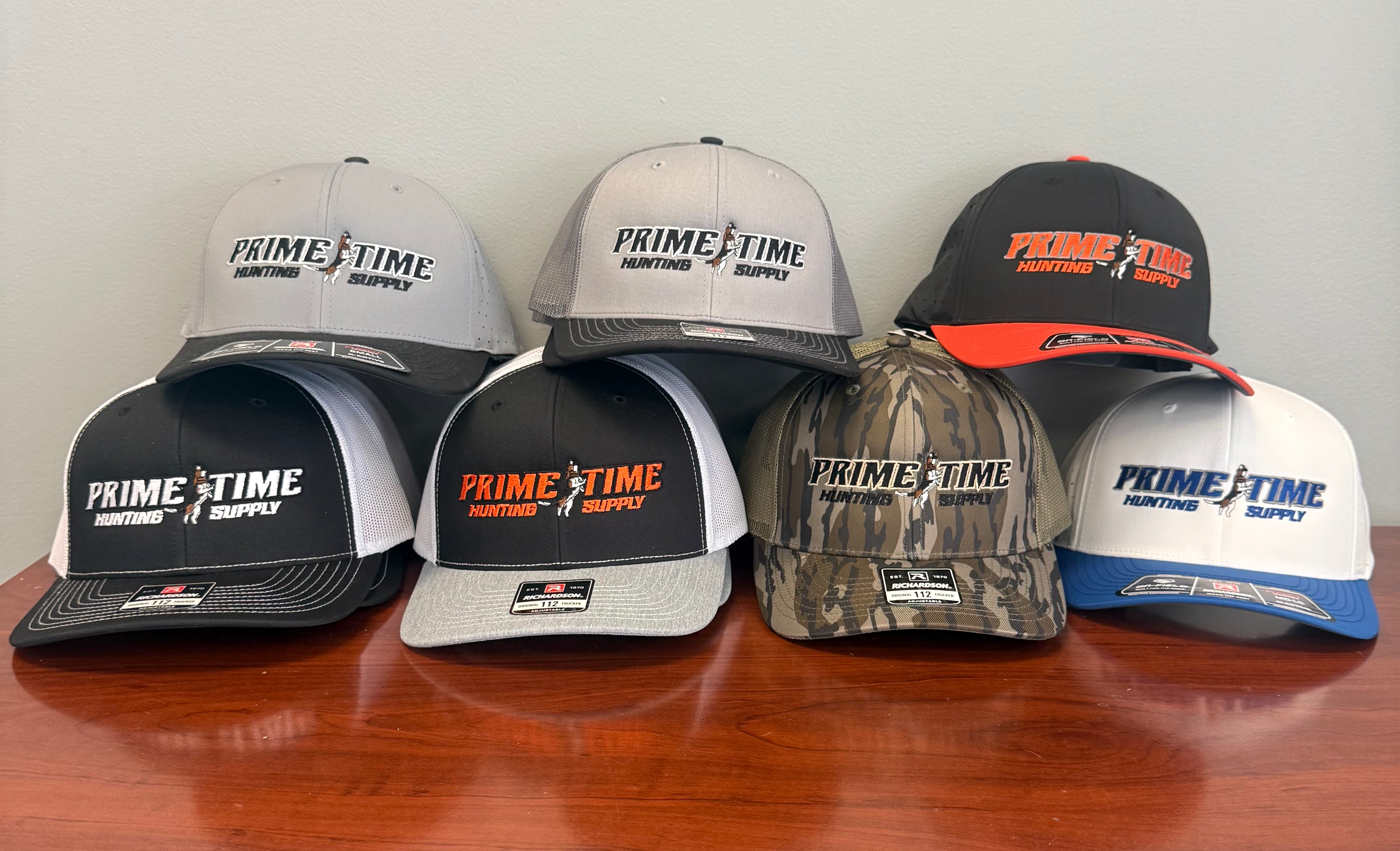 PRIME TIME STITCHED HATS – primetimehuntingsupply